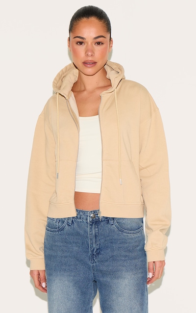 Women's zip up tops | PrettyLittleThing