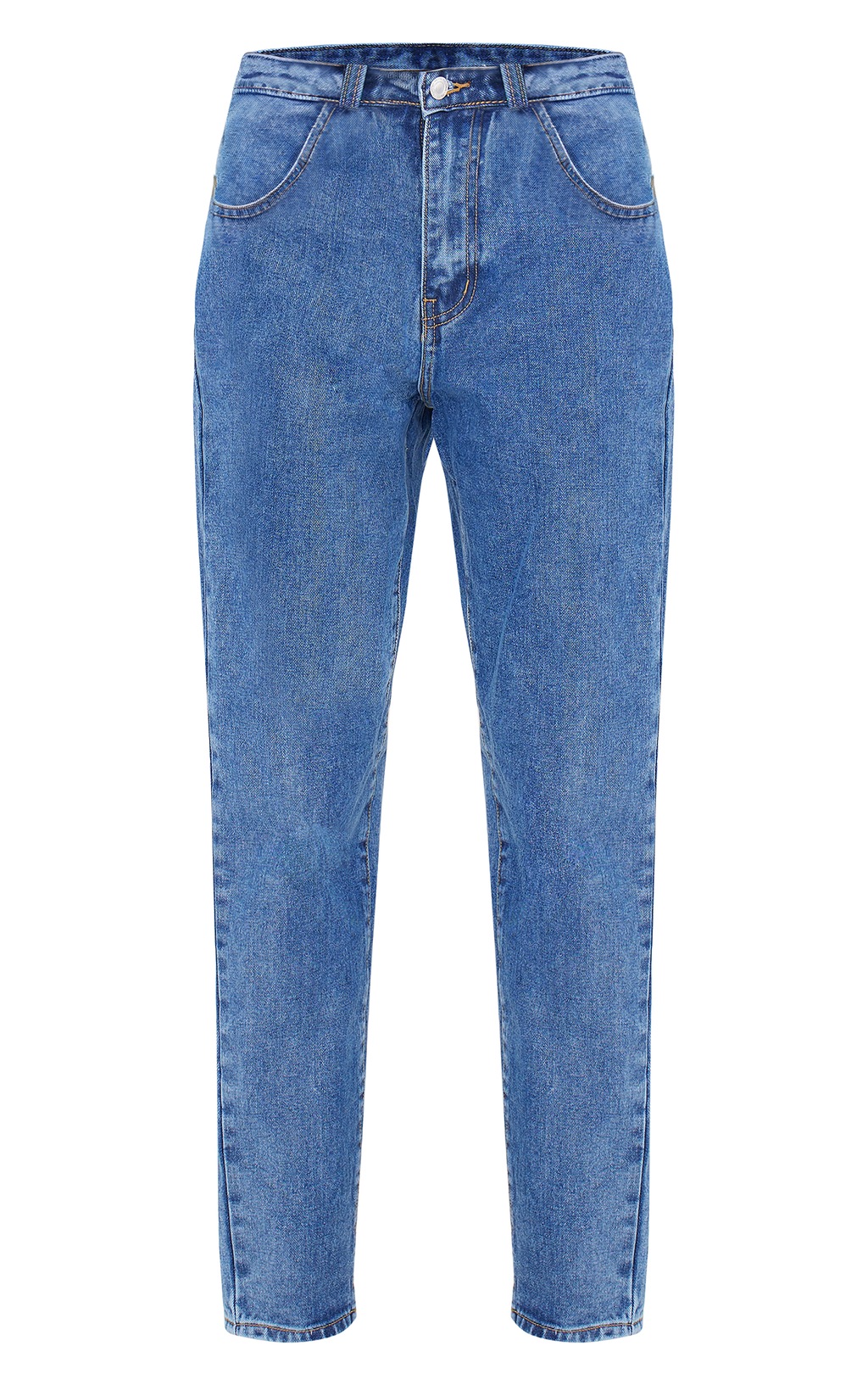 Mid Blue Wash Basic Straight Leg Jean | Denim | PLT