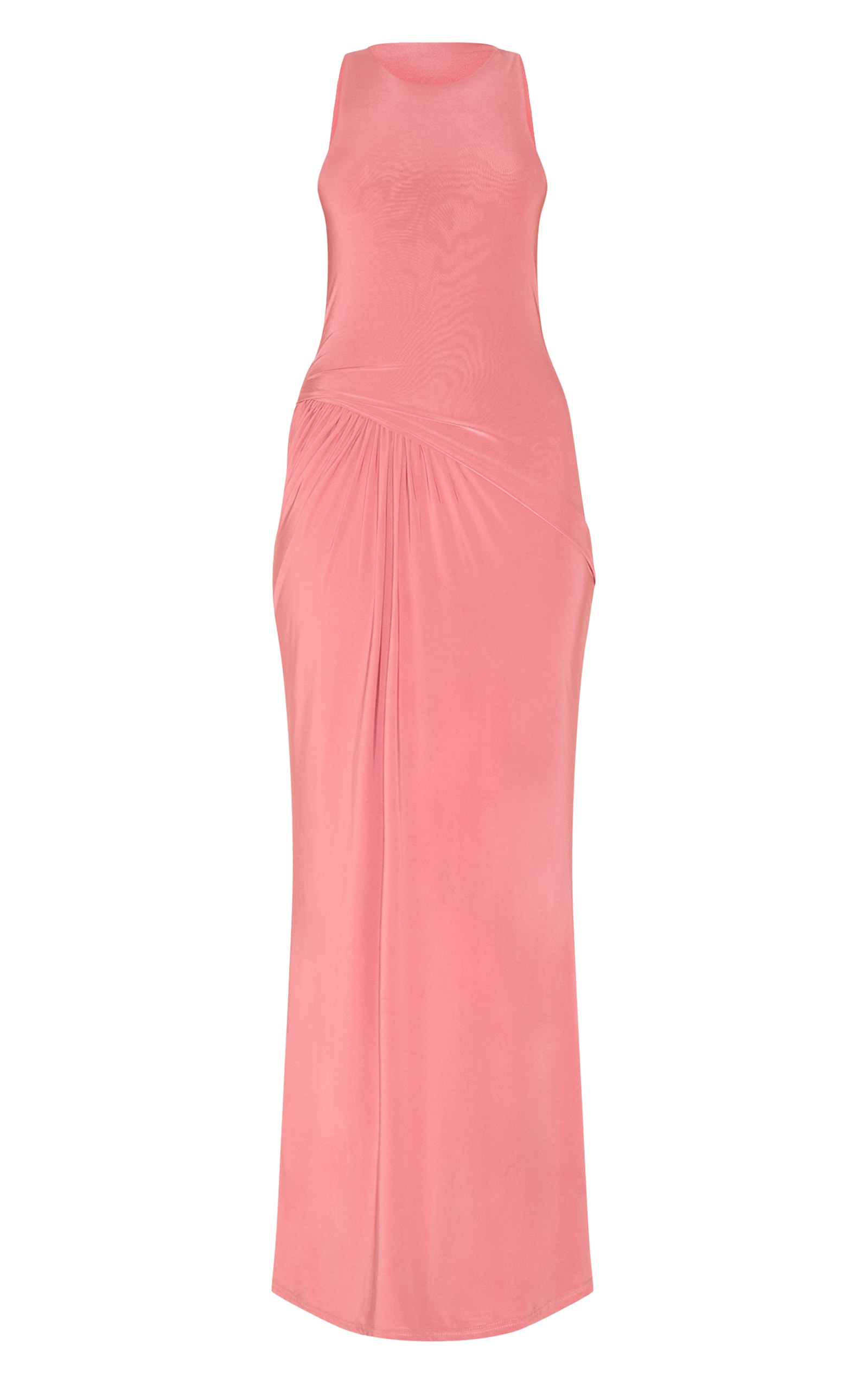 Blush Rose Double Layer Drop Waist Maxi Dress | Dresses | PLT USA