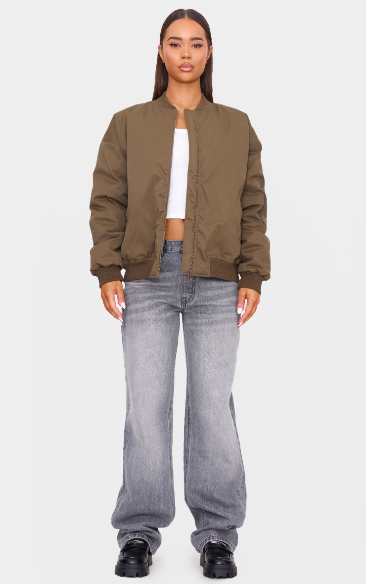 Khaki Coats & Jackets For Women | PrettyLittleThing