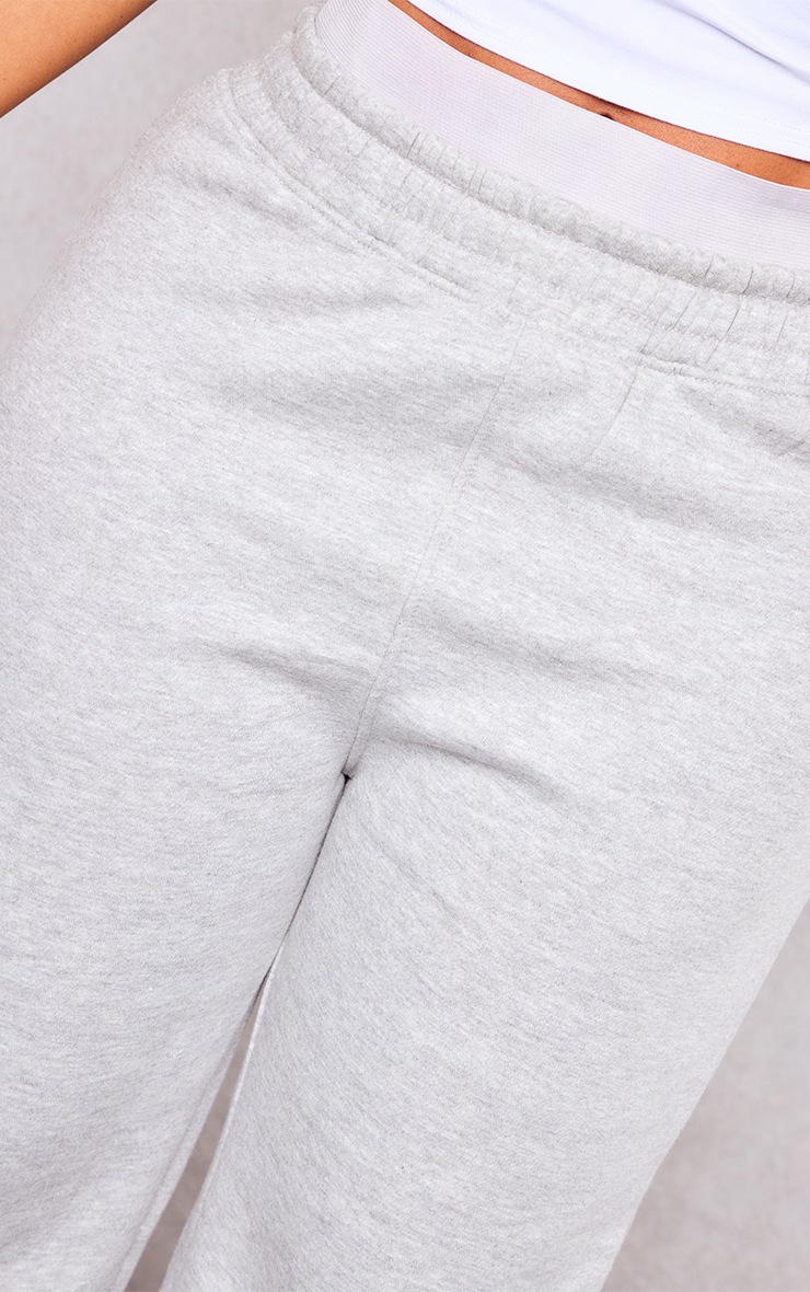 Shape Grey Marl Boxer Waistband Wide Leg Jogger | Shape | PLT