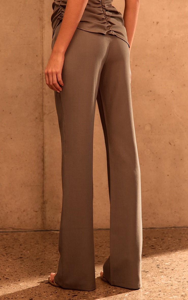 PLT Label Dark Taupe Tailored Trousers | Co-ords | PLT