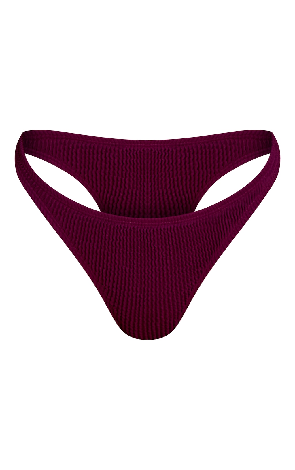 Purple Crinkle Tanga Bikini Bottoms | Swimwear | PLT