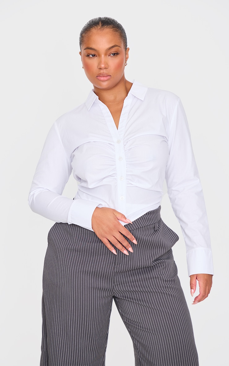 Tops For Work | Women's Work Blouses | PrettyLittleThing