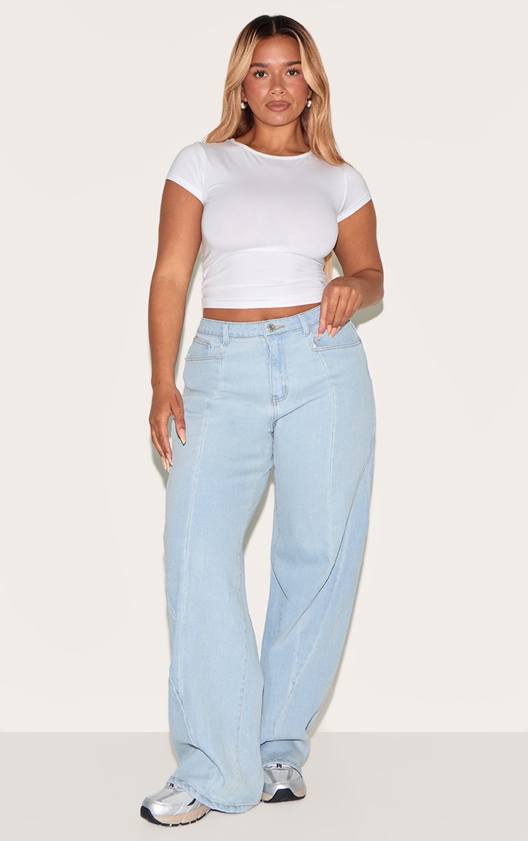 Shape Light Blue Stretch Denim Highwaisted Jeans | Shape ...