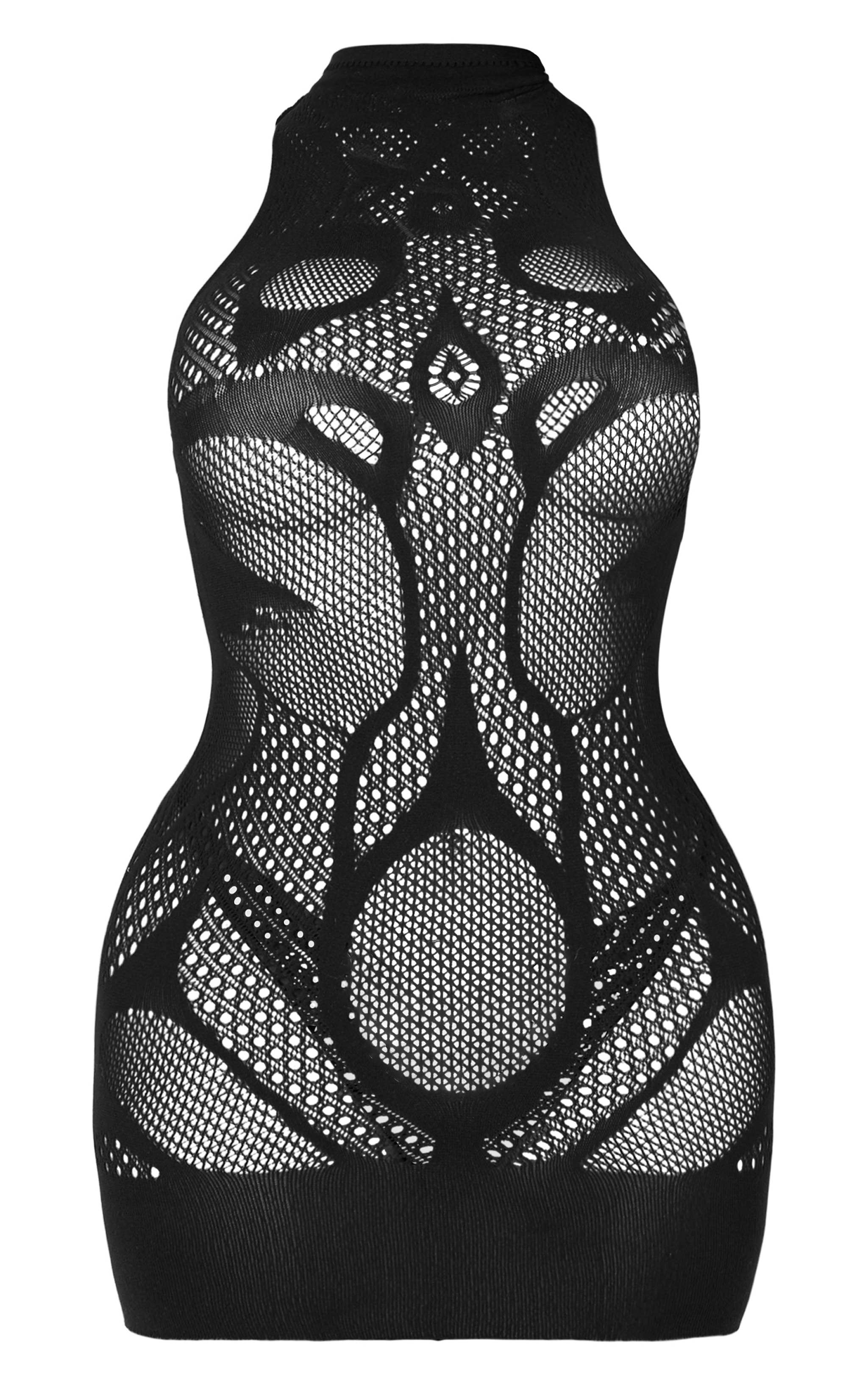 Shape Black Ladder Sleeveless Bodycon Dress Shape Prettylittlething Usa