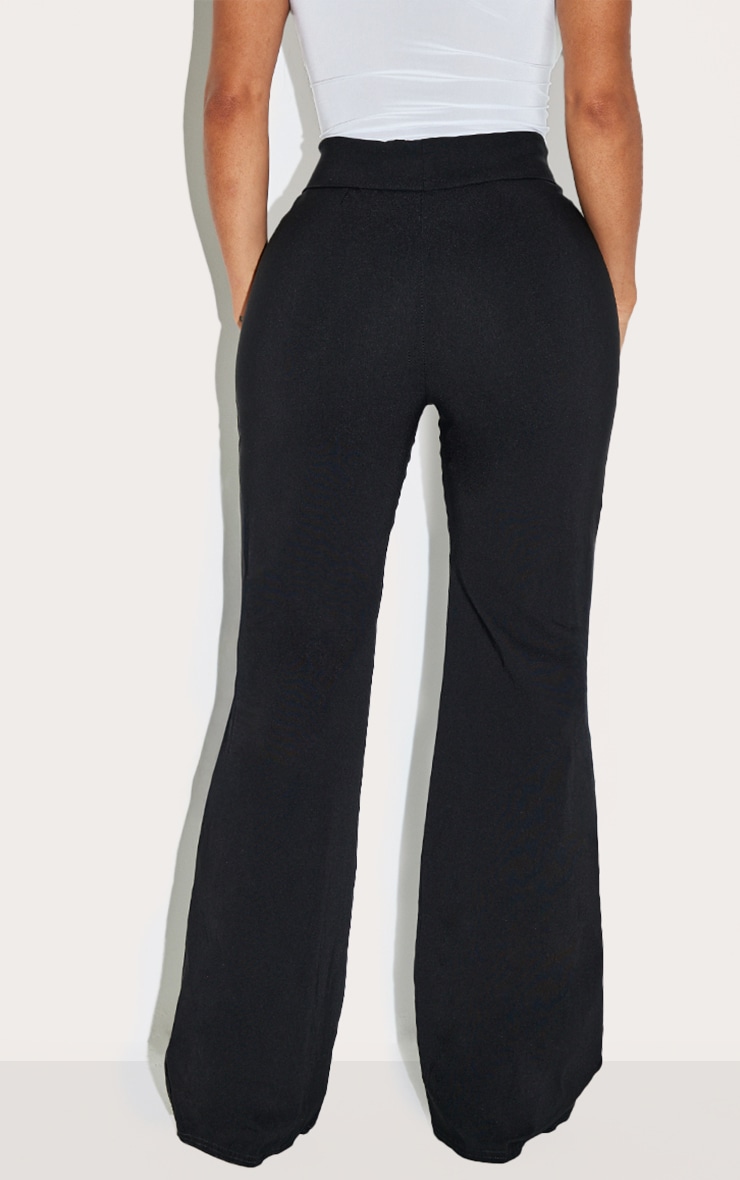 Shape Black Stretch Fold Over Waistband Pants | Shape ...