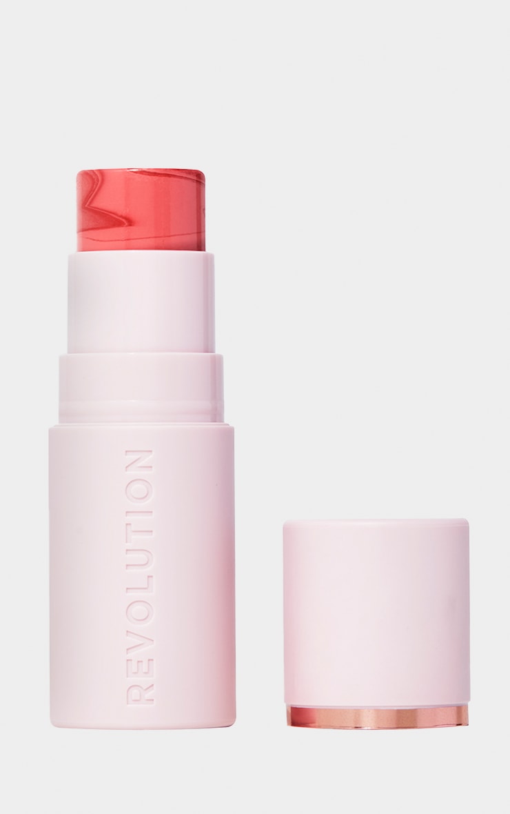 Revolution Skin Silk Marble Blush Stick Rosy Cheeks | Beauty | PrettyLittleThing AUS