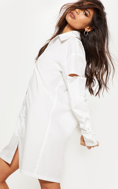 Robe chemise | Robes chemisier femme | PrettyLittleThing FR