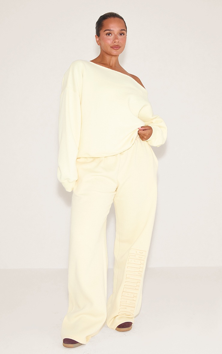 Shape Lemon Sweat Raw Edge Slouch Sweatshirt | Shape | PLT