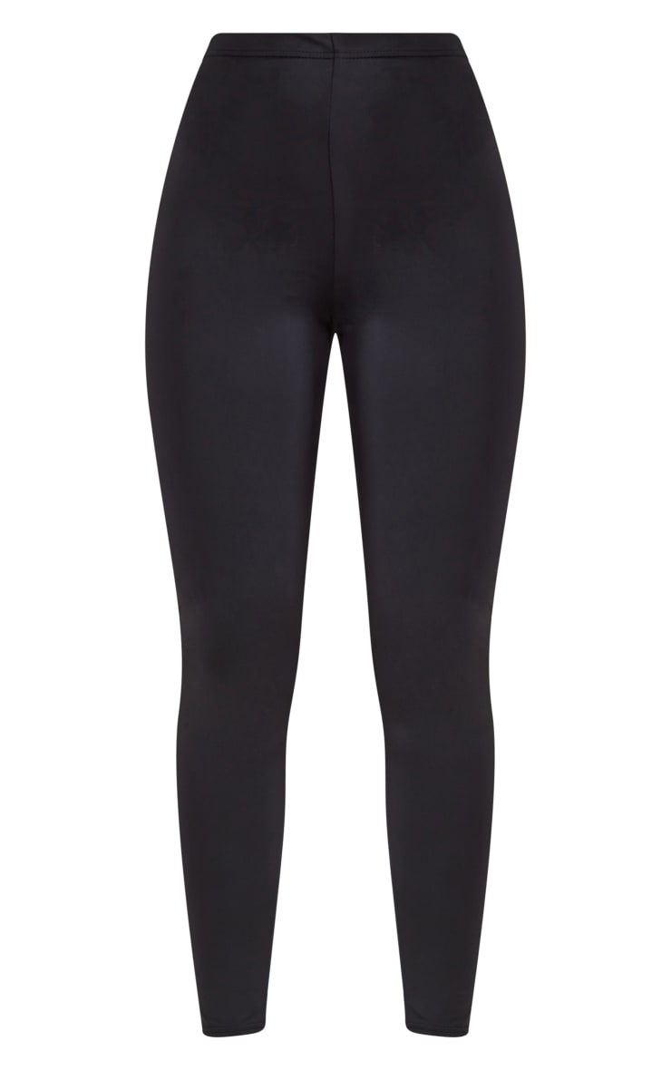 Legging noir Sculpt mat | PrettyLittleThing FR