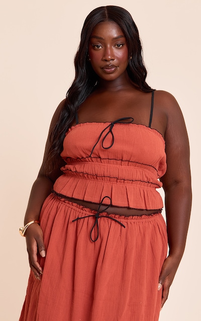 Cheesecloth Tops | PrettyLittleThing