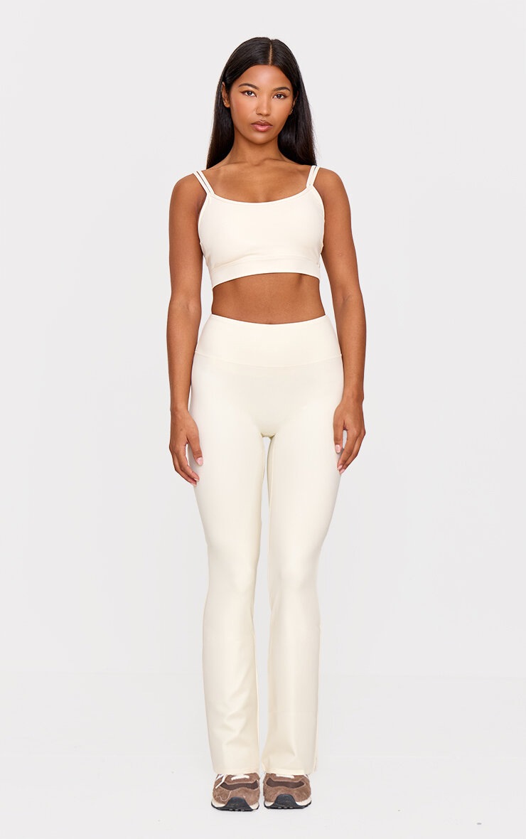 Bone Sculpt Padded Double Strap Sports Bra | Activewear | PrettyLittleThing