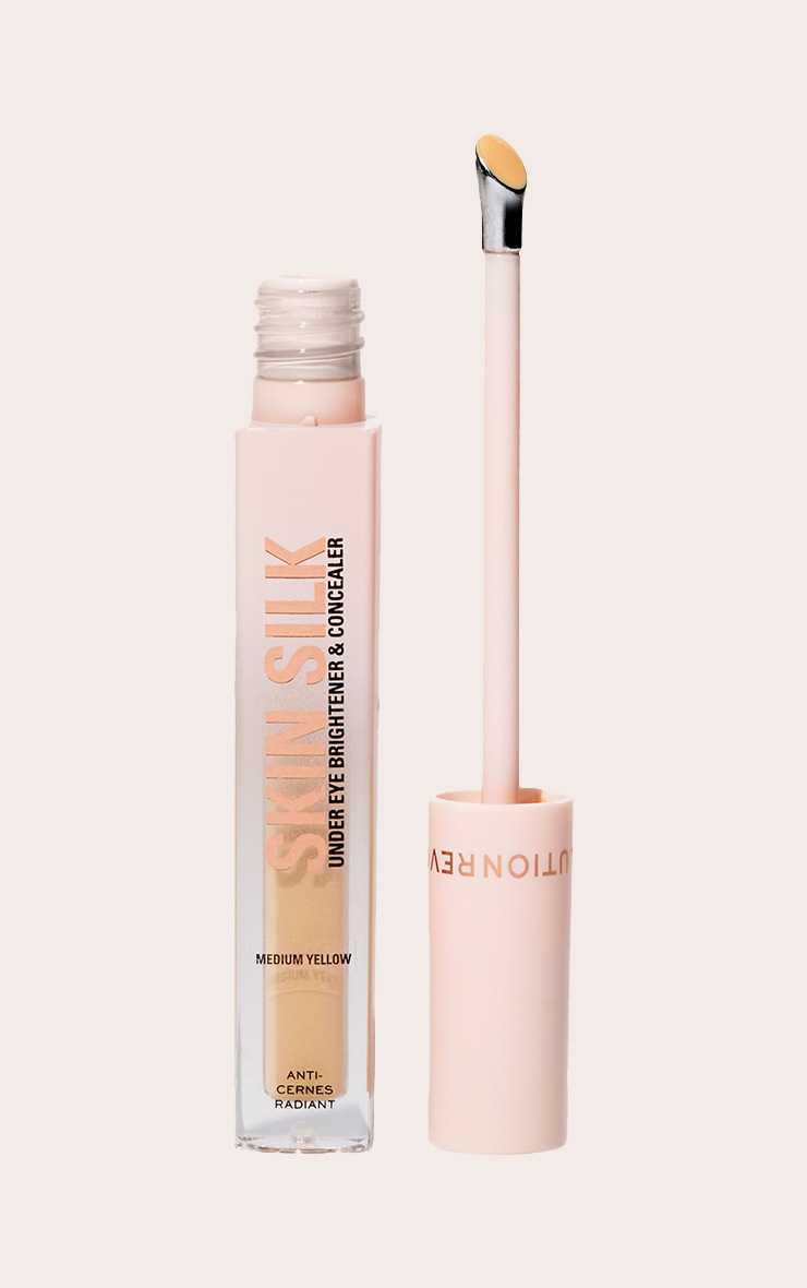 Revolution Sérum Illuminateur Éclatant Pour Dessous Des Yeux Skin Silk Medium Yellow | Beauty ...