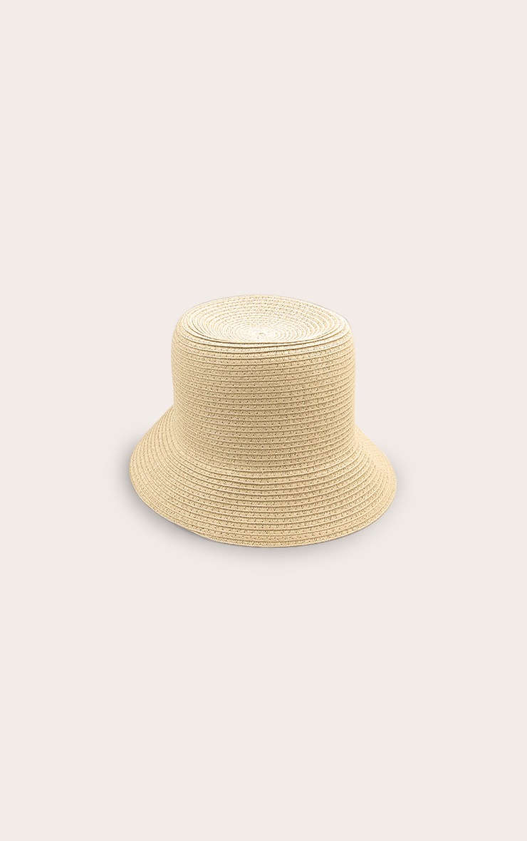 Pretty Little Thing Embroidered Raffia Bucket Hat | Accessories | PLT USA