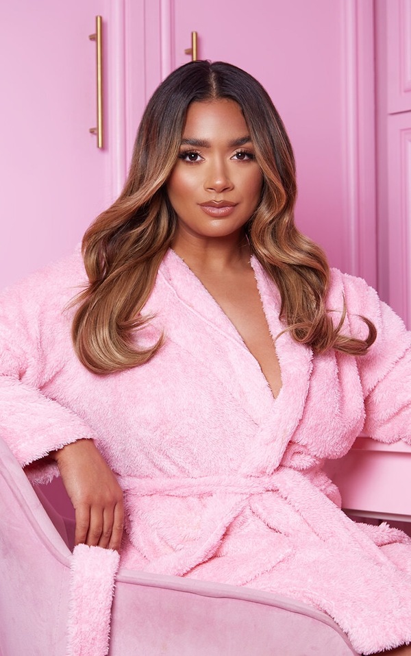 Lullabellz Thick 14" 1 Piece Blow Dry Wavy Clip In Hair Extensions ...