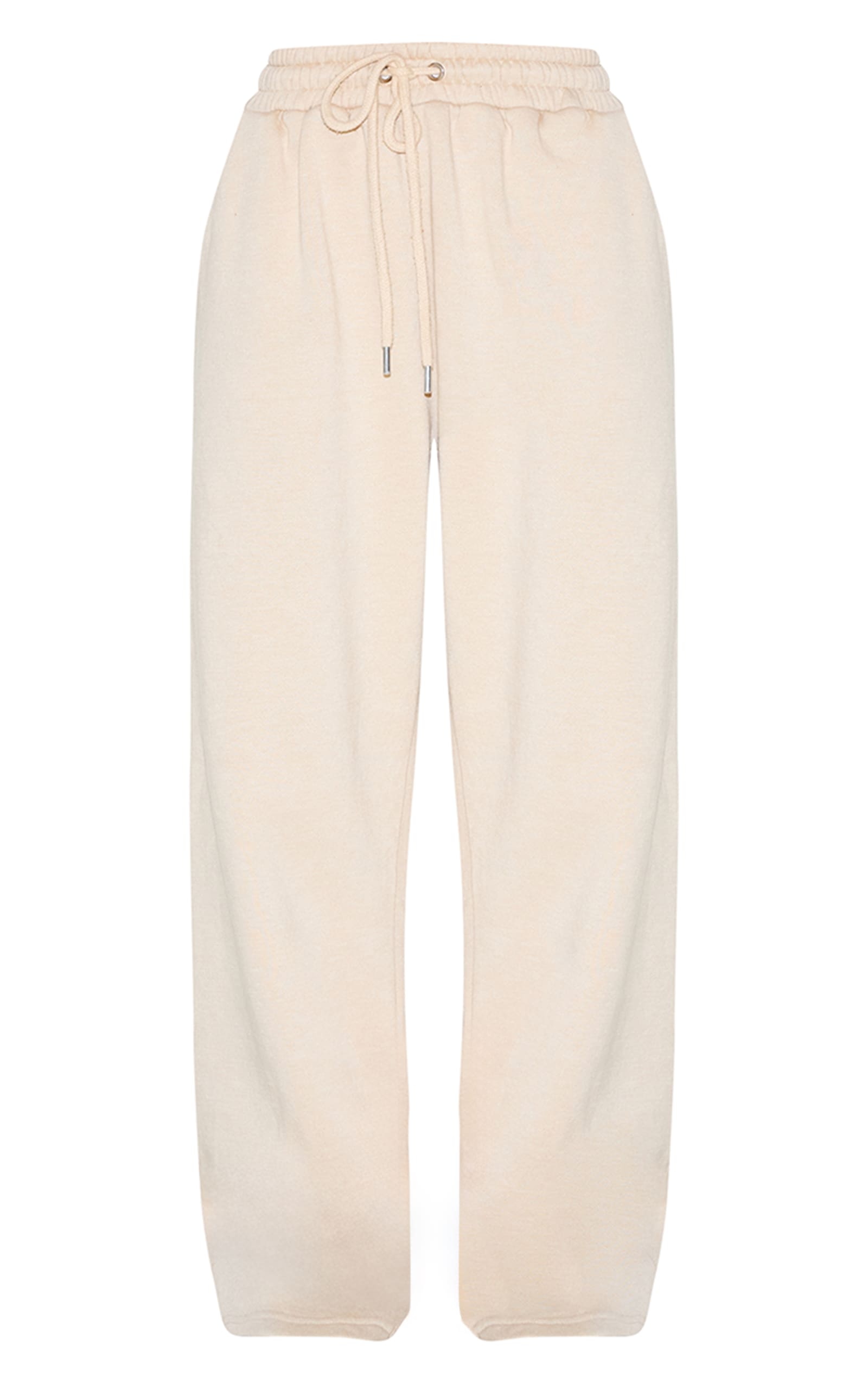 Petite Stone Draw String Wide Sweatpants | Petite | PrettyLittleThing USA