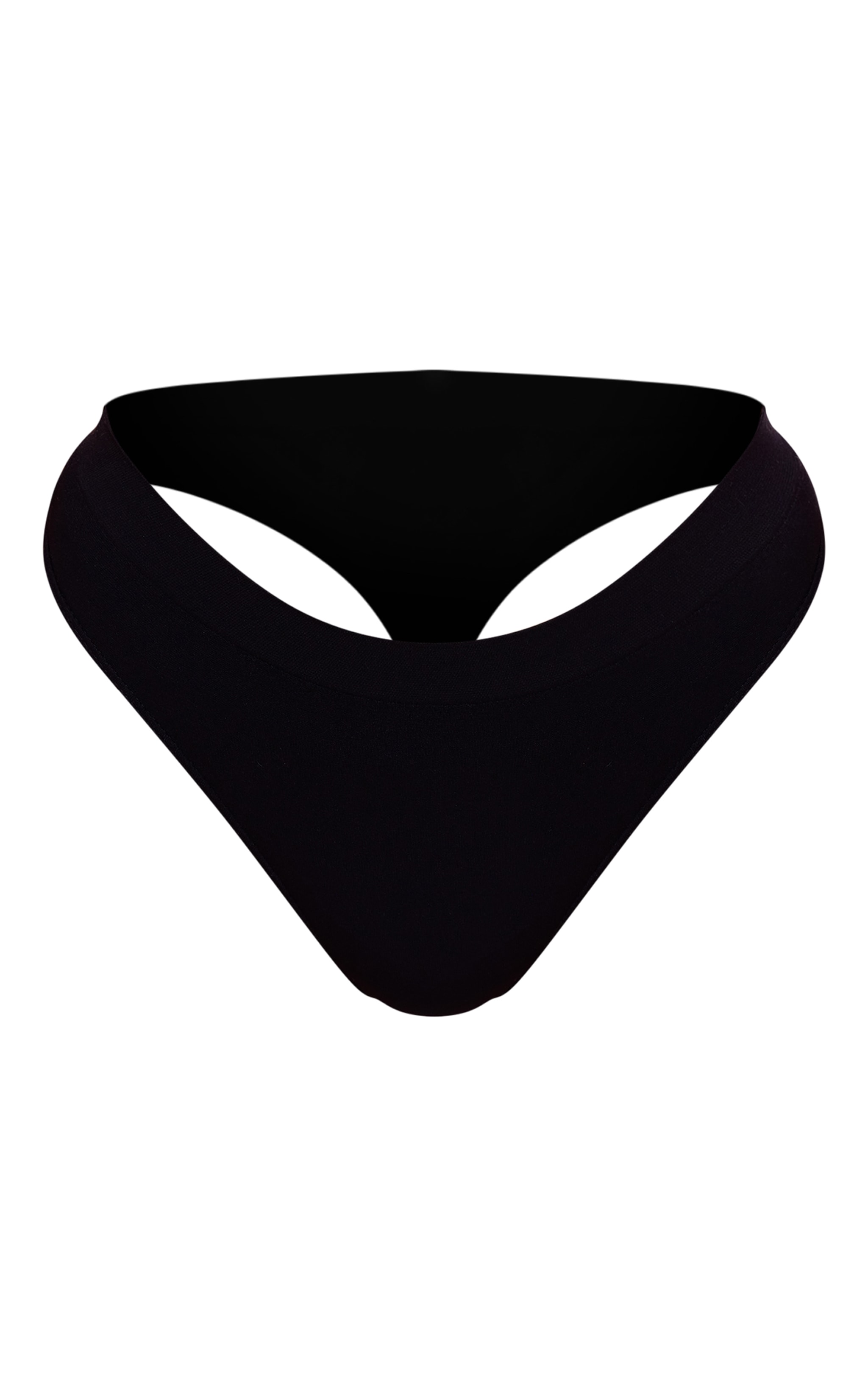 Black Pack Of 5 Seamless Thongs | PrettyLittleThing USA