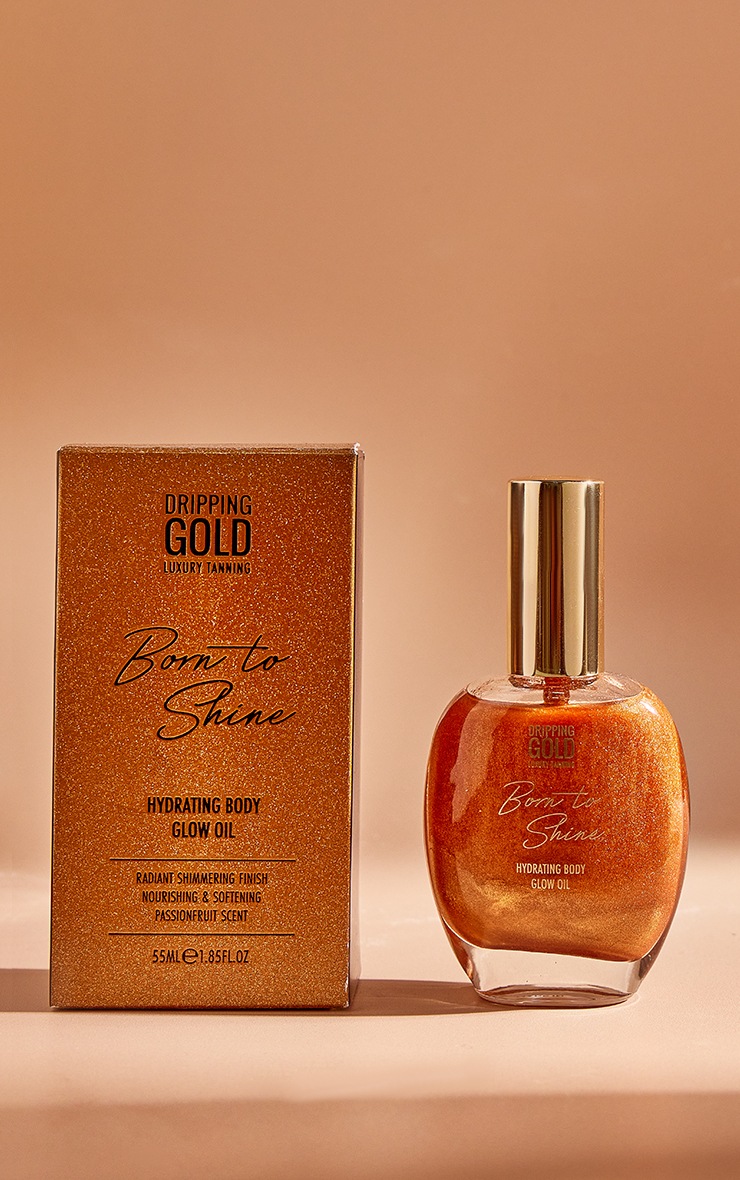 Dripping Gold Born To Shine Hydrating Body Glow Oil Bronze | Beauty ...