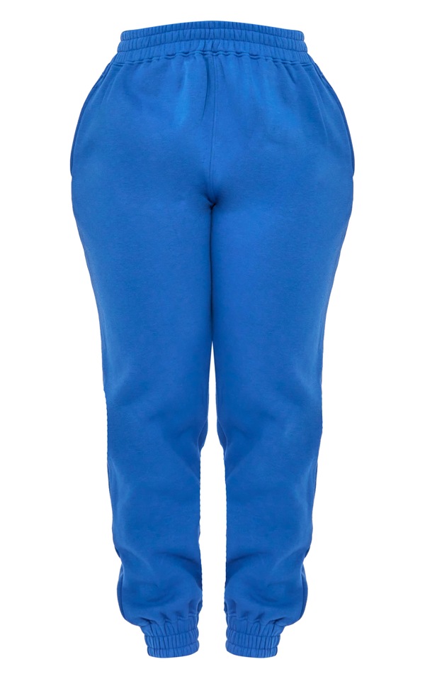 Shape Jogging Retroussé Bleu Vif À Taille Haute Et Poches | Shape | PLT FR