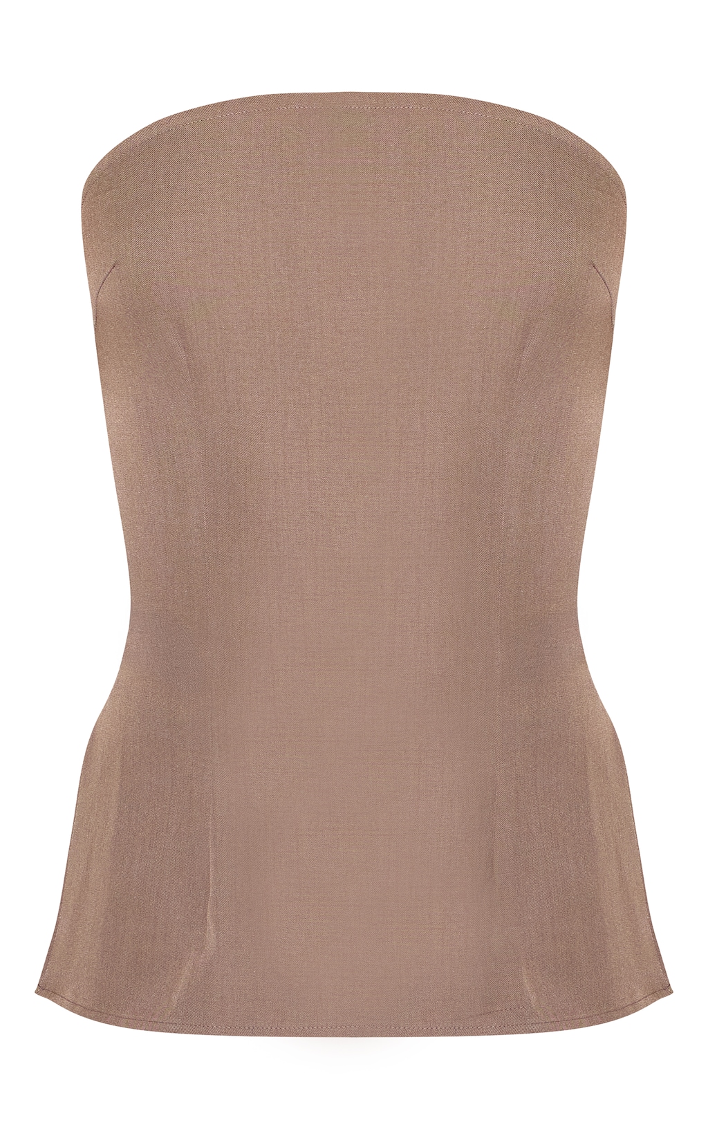 Tall Mushroom Cinched Longline Bandeau Top | Tall | PLT