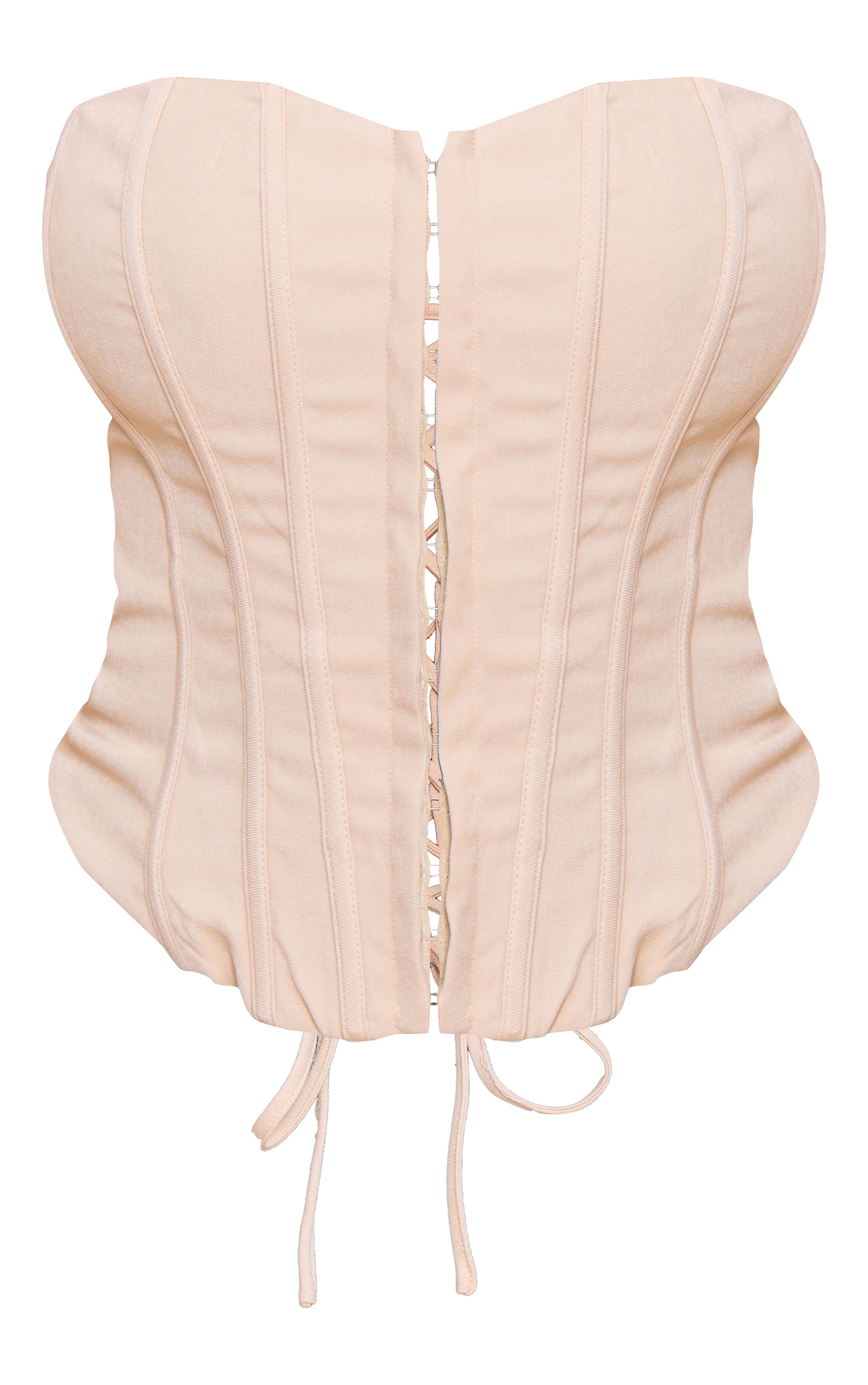 Shape Stone Hook & Eye Front Boned Corset Top | Shape | PLT