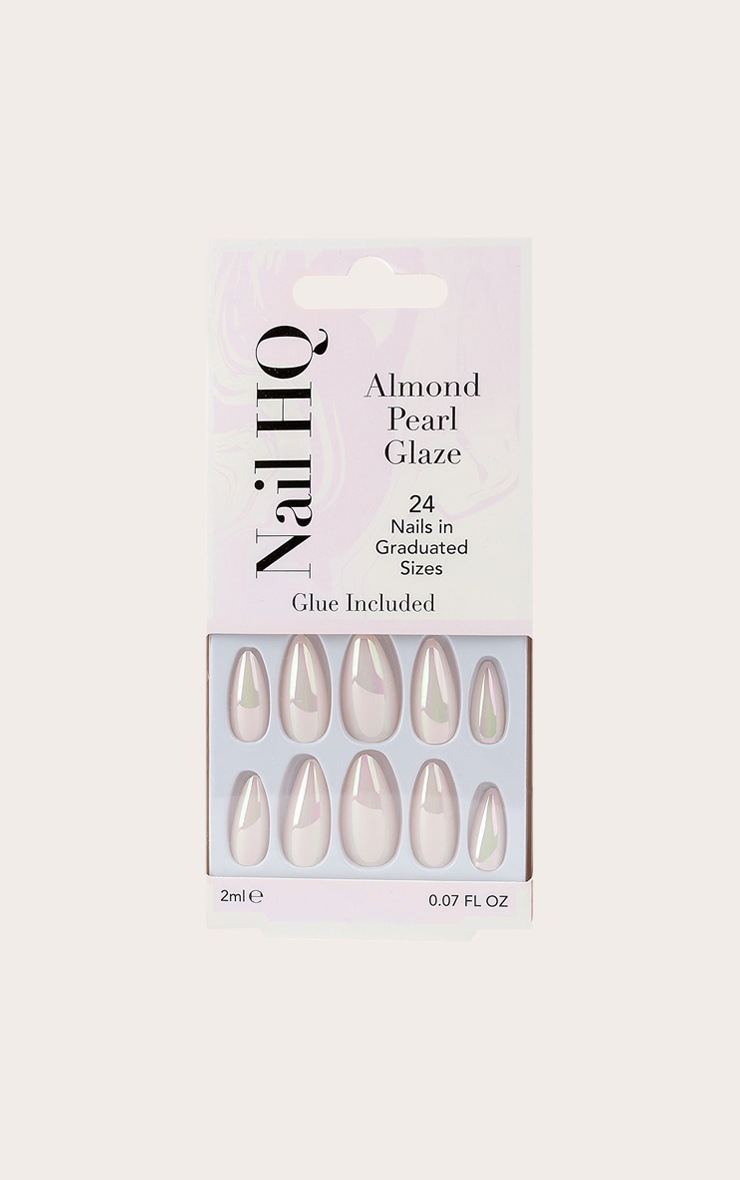 Nail Hq Almond Pearl Glaze Nails | Beauty | PLT