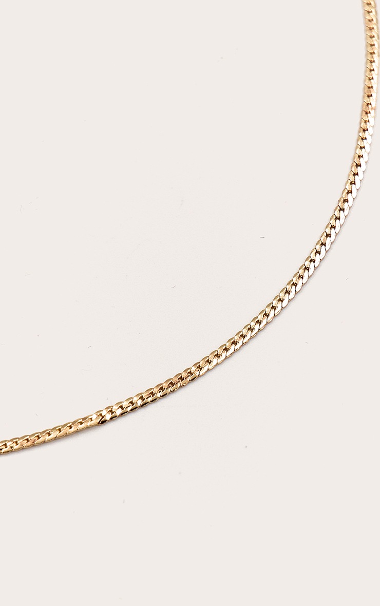 Gold Long Slim Snake Chain Necklace | Accessories | PrettyLittleThing