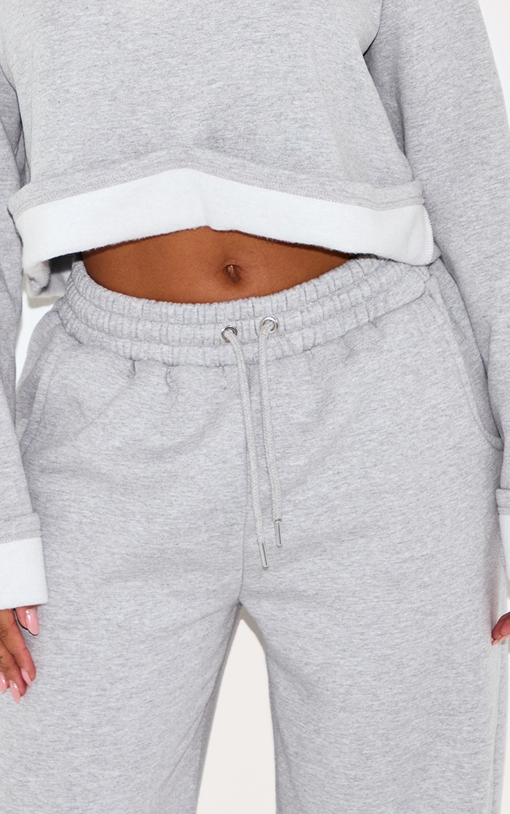 Shape Grey High Waisted Turn Up Hem Joggers | Shape | PrettyLittleThing