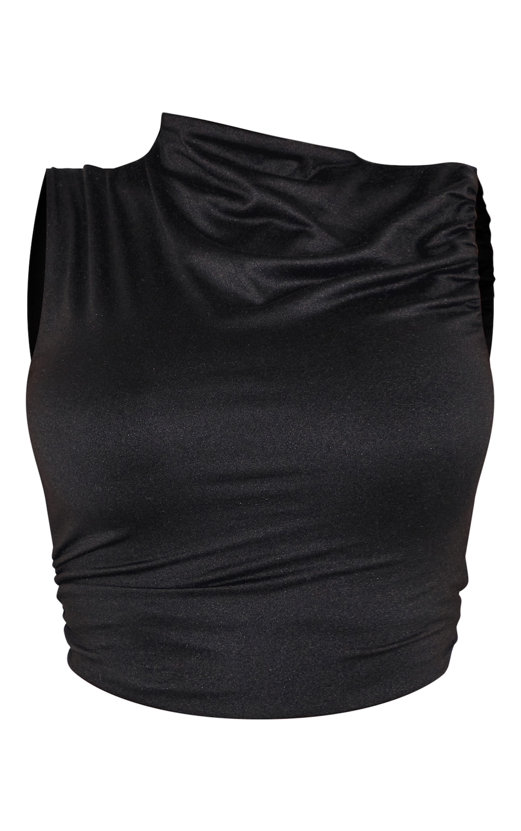 Shape Black Super Soft Ruched Off The Shoulder Top | Shape | PLT