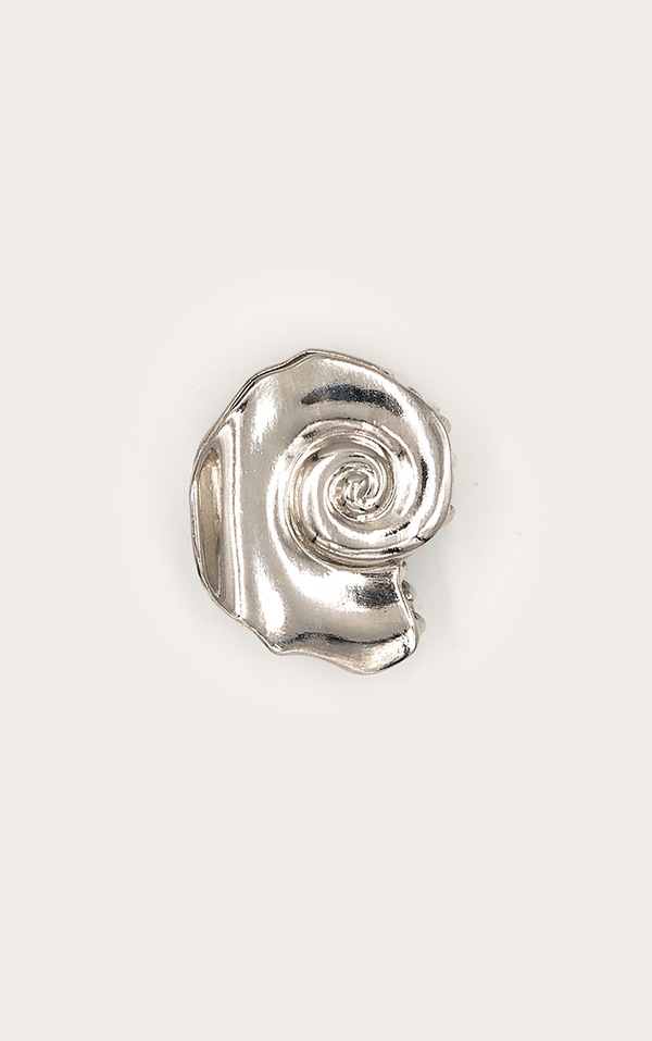 Silver Shell Claw Clip | Accessories | PLT