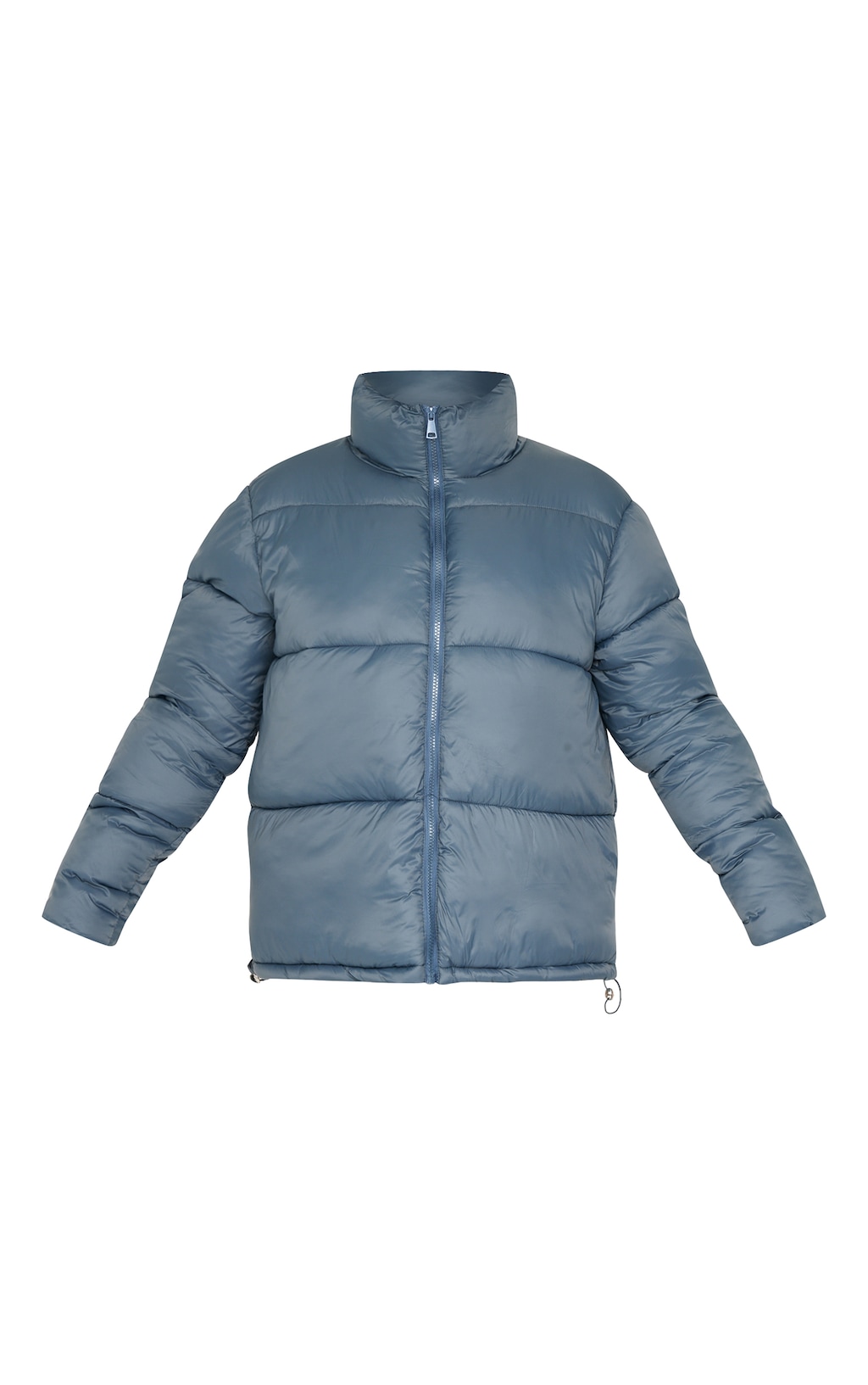 Petrol Shell Quilted Puffer Coat | Outerwear | PLT