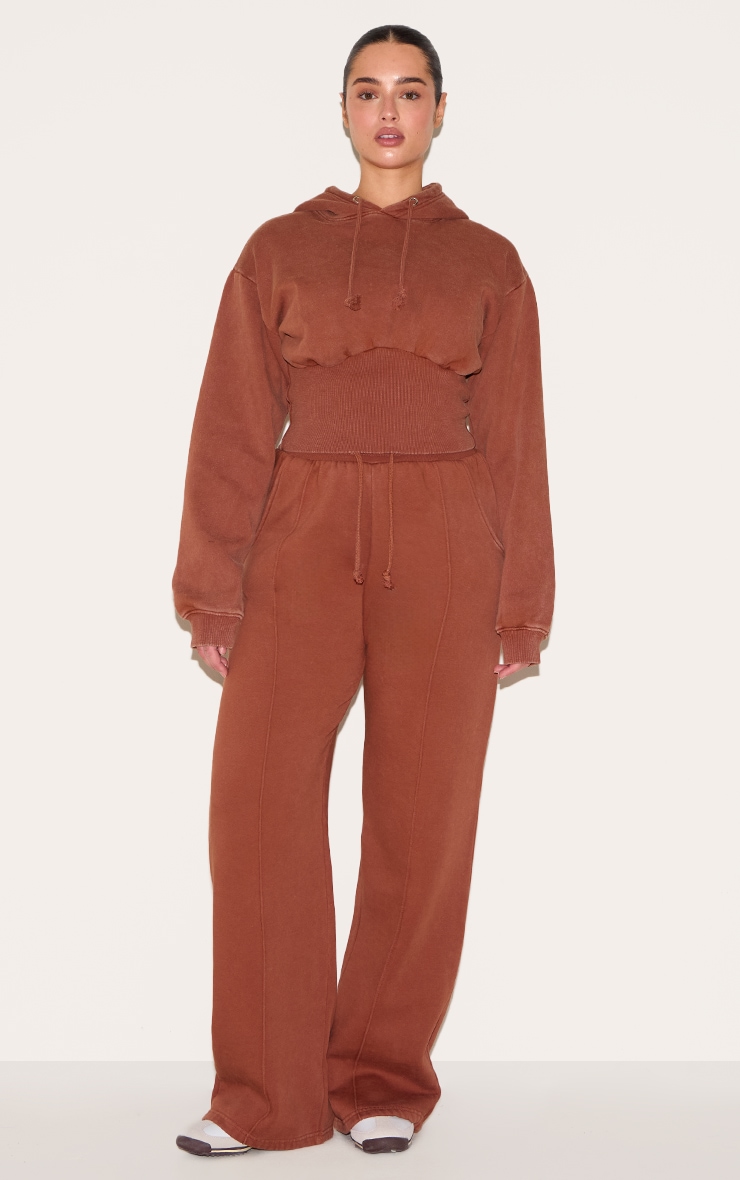 Shape Clay Sweat Seam Detail Wide Leg Joggers | Shape ...