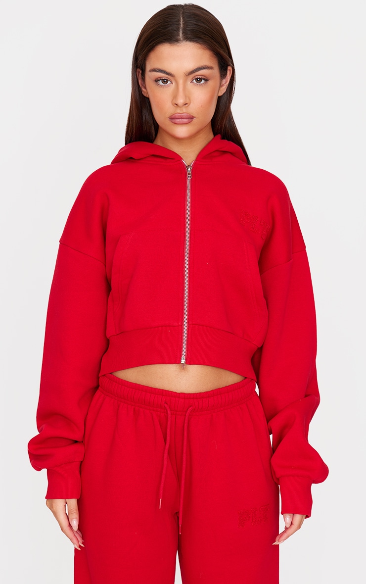 Red Tracksuits | PrettyLittleThing