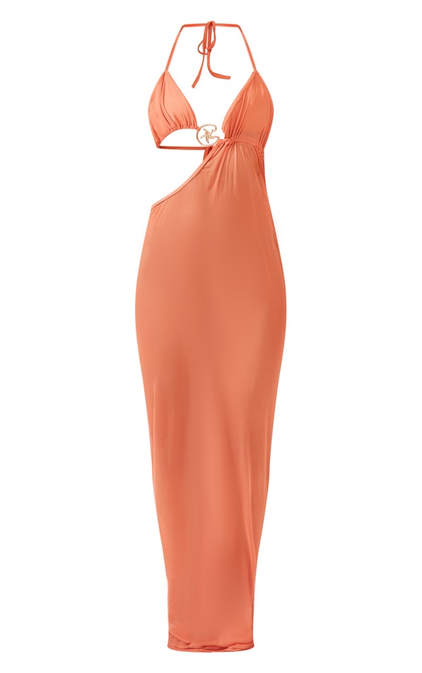 Clay Starfish Trim Mesh Tie Beach Dress | Swimwear | PLT