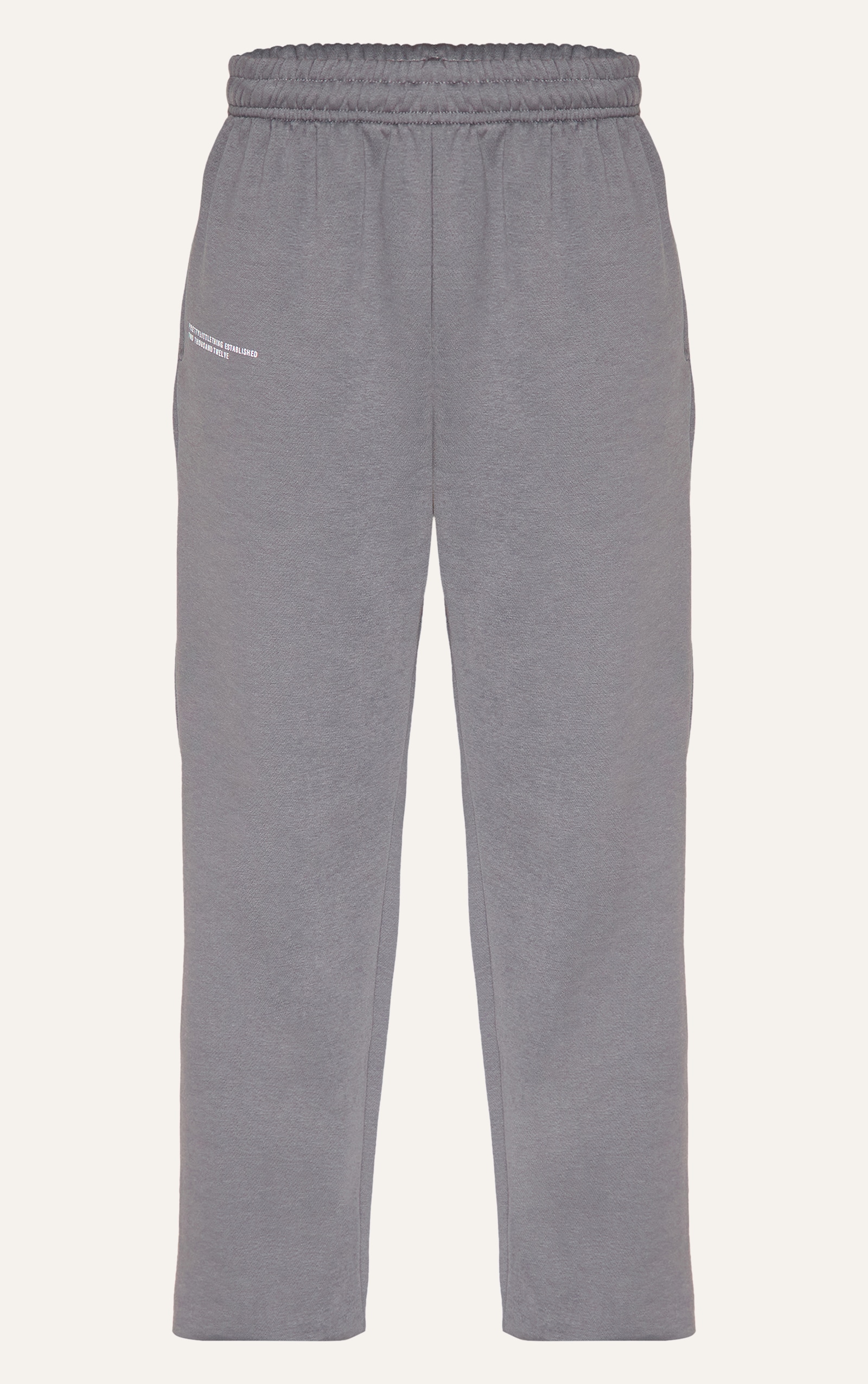 PLT Logo Charcoal Grey Est 2012 Cuffed Sweatpants | Athleisure ...