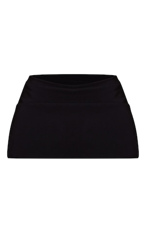 Shape Black Stretch Woven Split Micro Mini Skirt | Shape ...