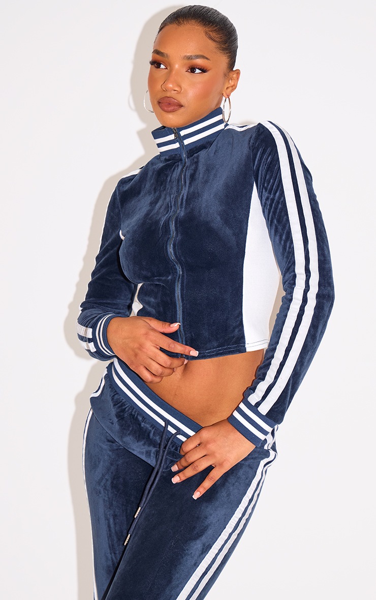 Blue Tracksuits | PrettyLittleThing