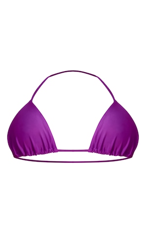 Purple Mix & Match Triangle Bikini Top | Swimwear | PLT
