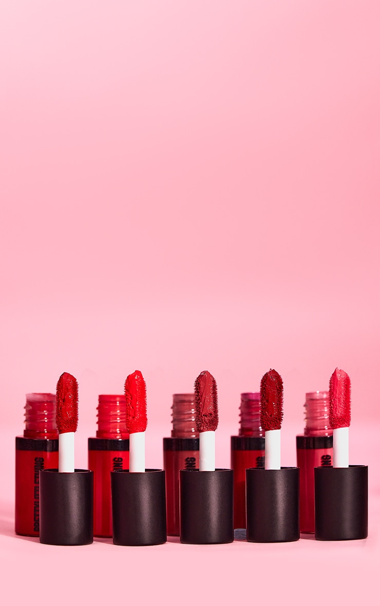 PRETTYLITTLETHING 5 Piece Mini Matte Liquid Lipstick Set Pink ...