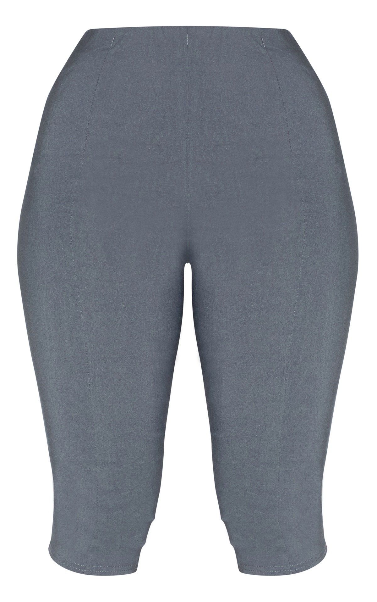 Shape Charcoal Stretch Woven Pintuck Capri Pants | Shape | PLT USA