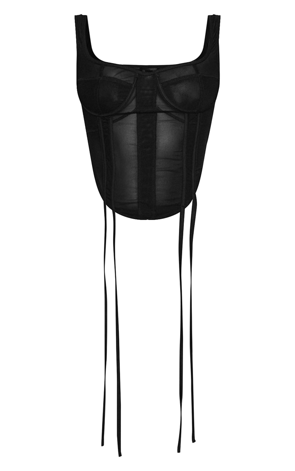 Black Mesh Extreme Ruched Extreme Micro Mini Skirt | Co-ords | PLT USA