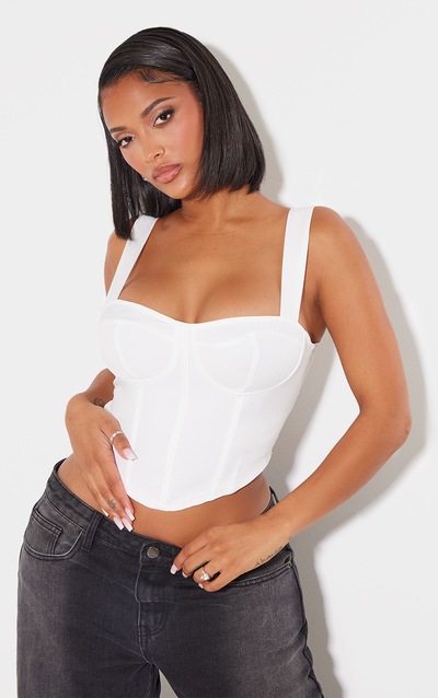 White corsets | PrettyLittleThing