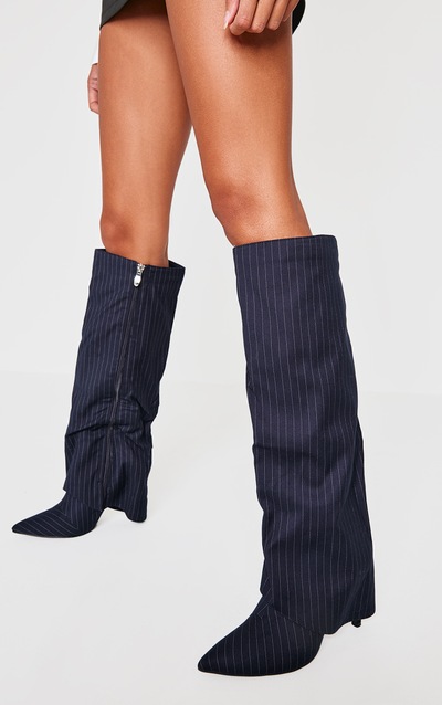 Fold Over Boots | PrettyLittleThing