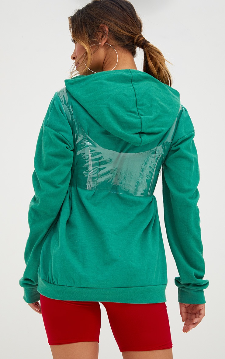 Clear PVC Contrast Lace Up Crop Top. Tops | PrettyLittleThing