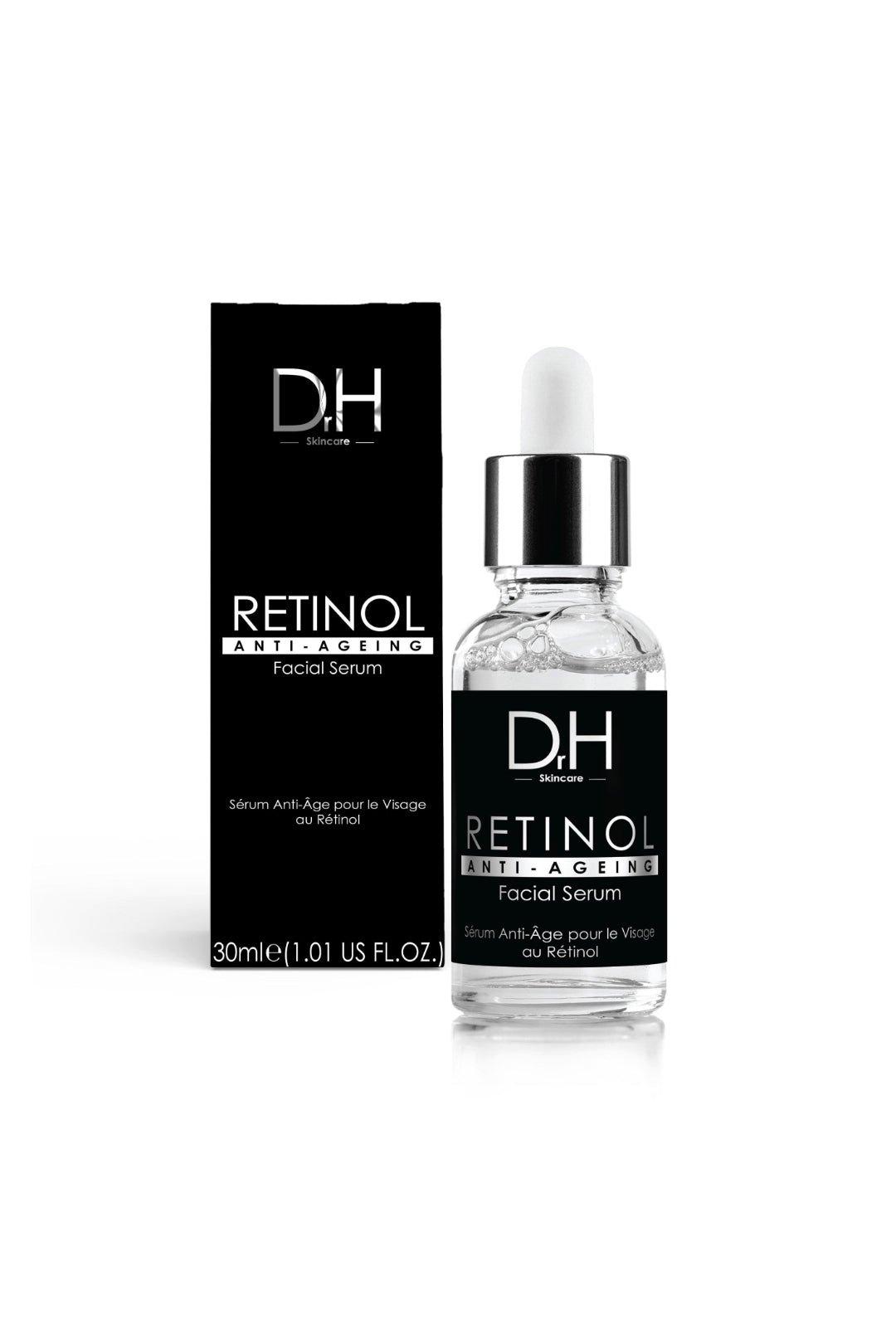 Dr H White Anti-Ageing Retinol Facial Serum 30ml | PLT