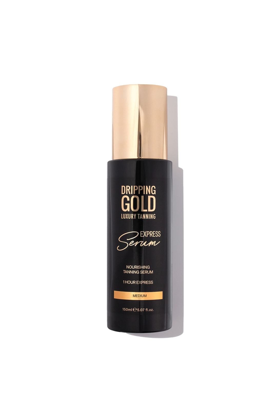 Dripping Gold Medium Luxury Express Tanning Serum 150ml | PLT