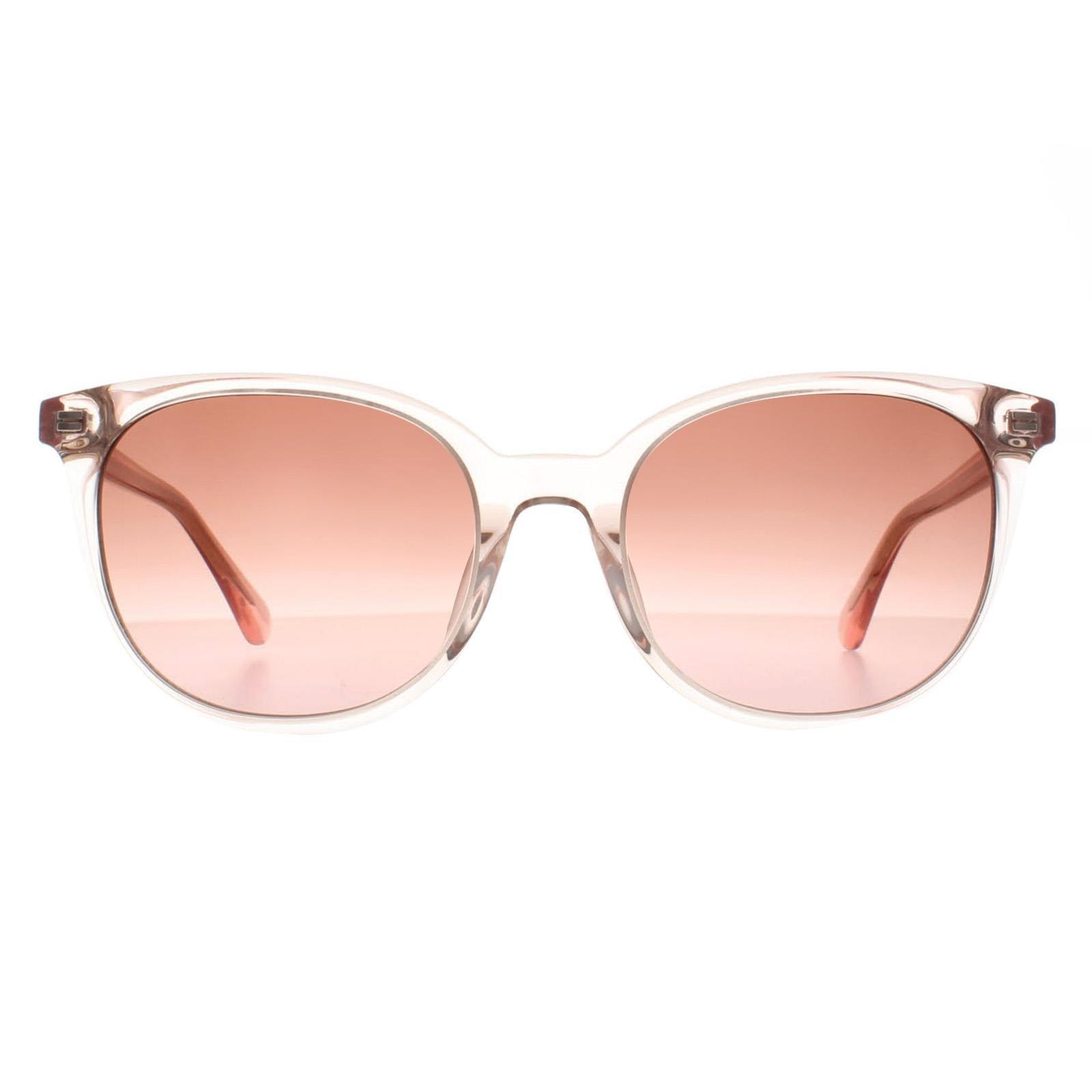 Kate Spade Pink Round Pink Brown Pink Gradient Andria/S Sunglasses | PLT