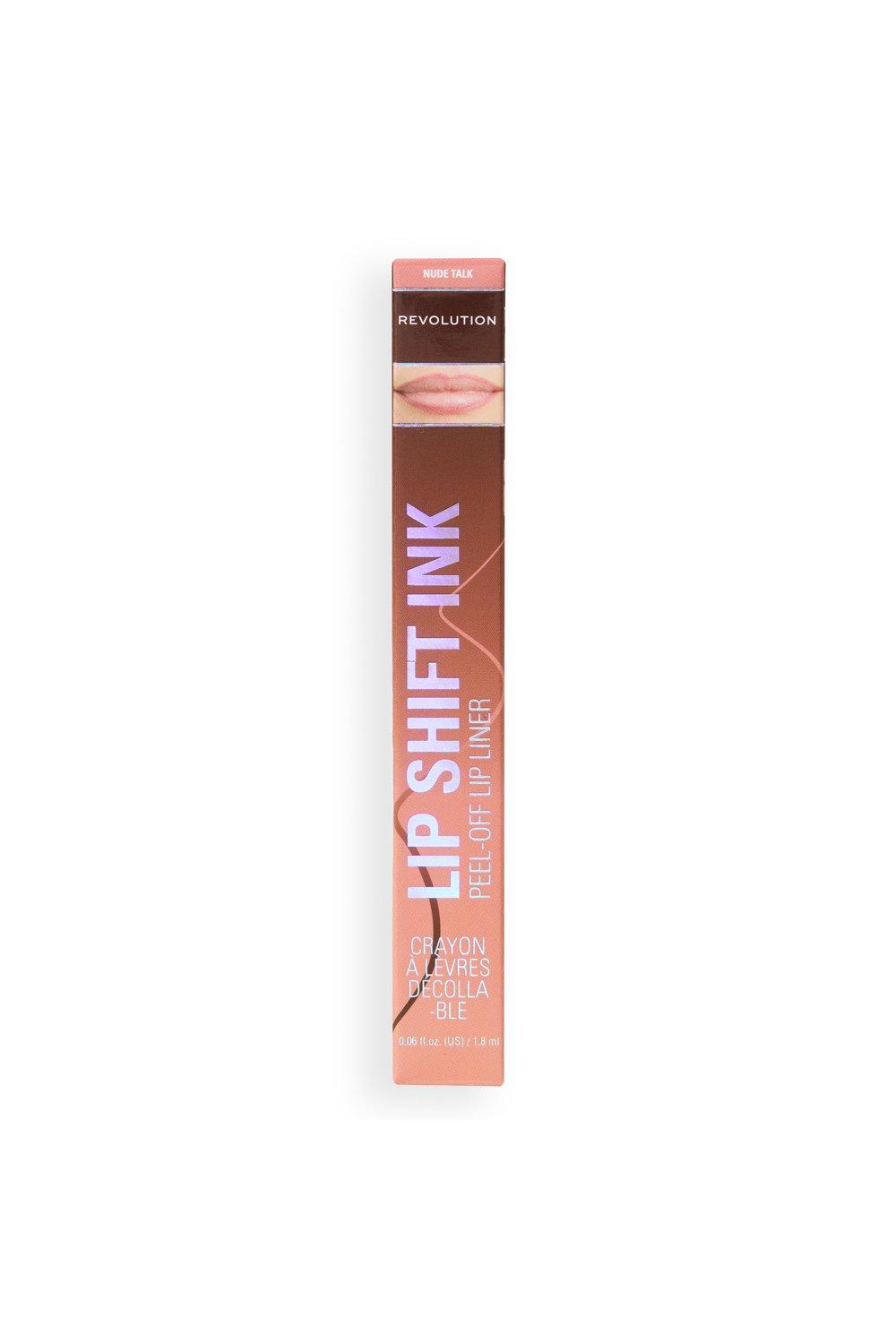 Revolution Nude Talk Lip Shift Ink Peel Off Lipliner Stain 1.8ml ...