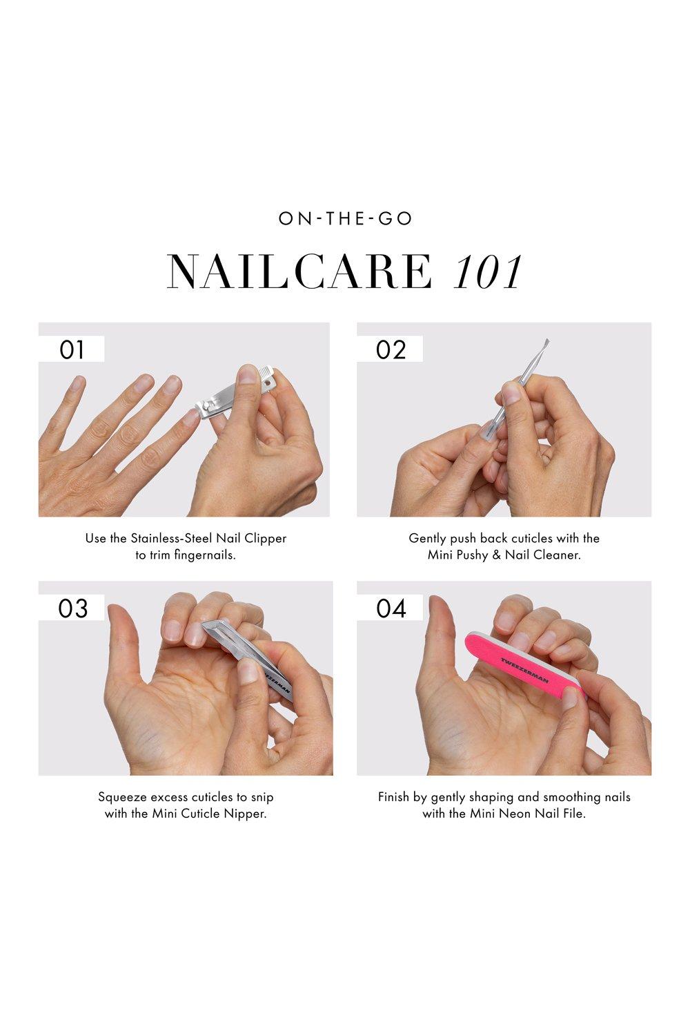 Tweezerman Multi Mini Neon Nail Rescue Kit | PrettyLittleThing